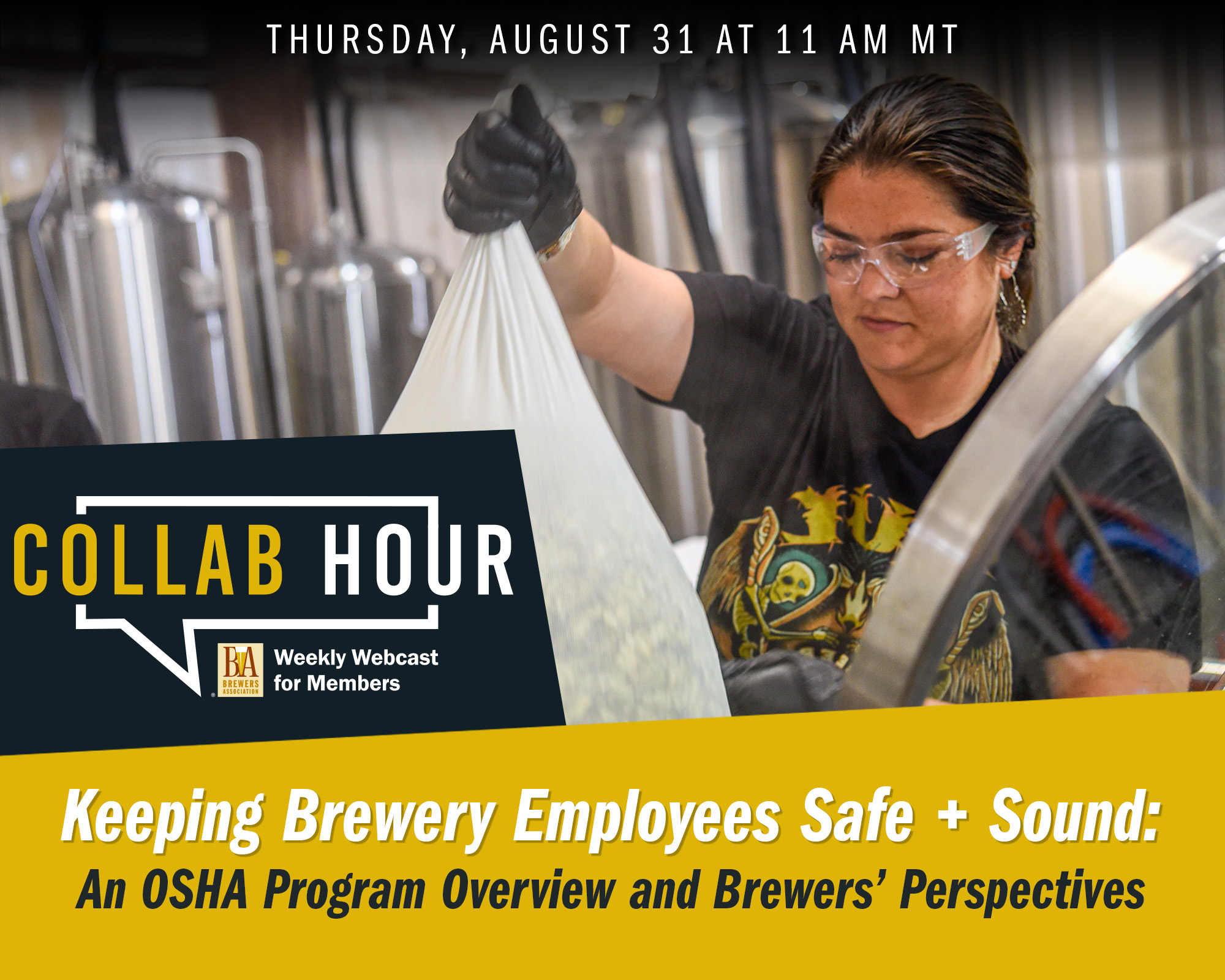 Keeping Brewery Employees Safe + Sound: An OSHA Program