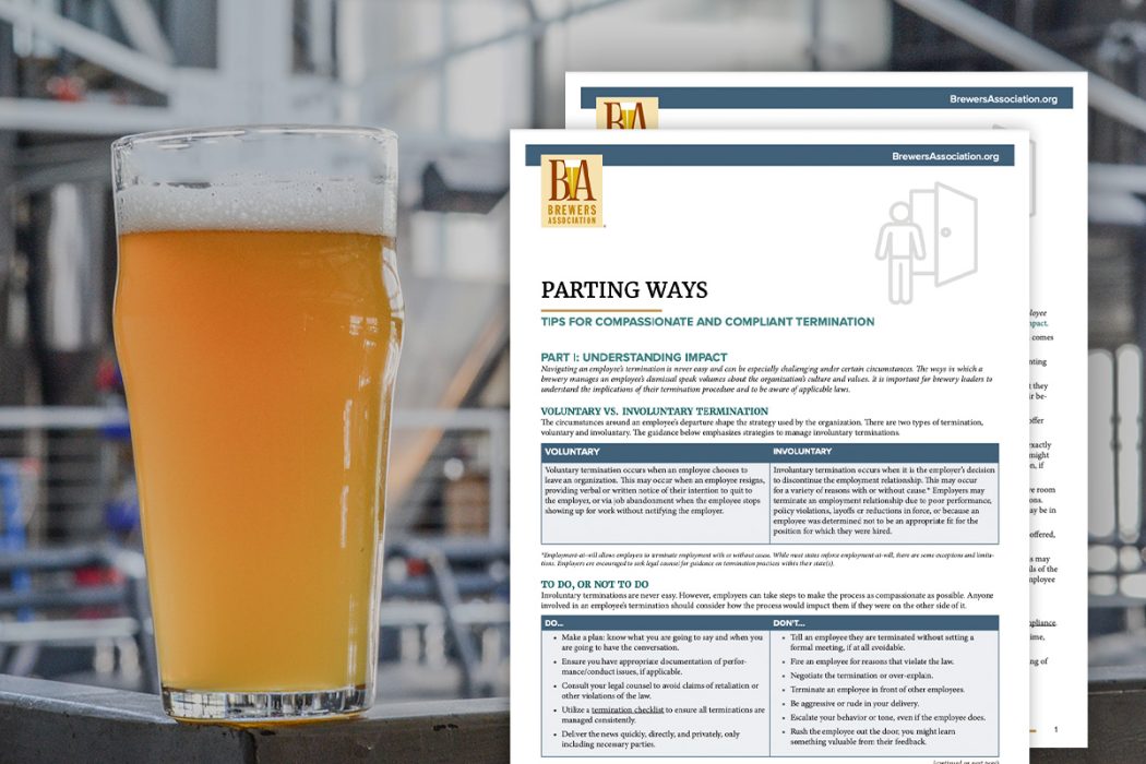 Resources to Help You Do Your Thing - Brewers Association