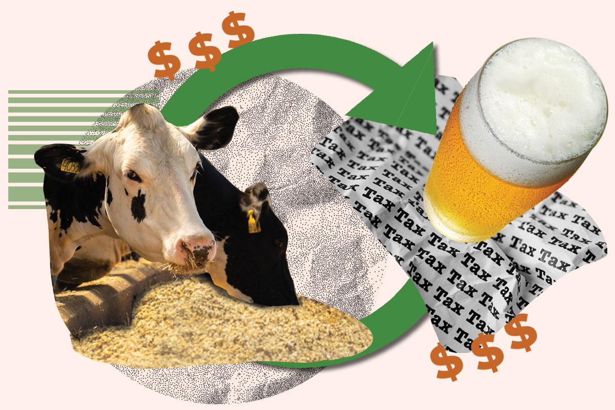 "Brews to Barns" Tax Credit: Turning Brewery Waste Into Agricultural Value